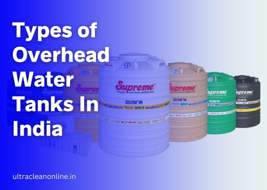 Types of overhead Water Tanks In India.